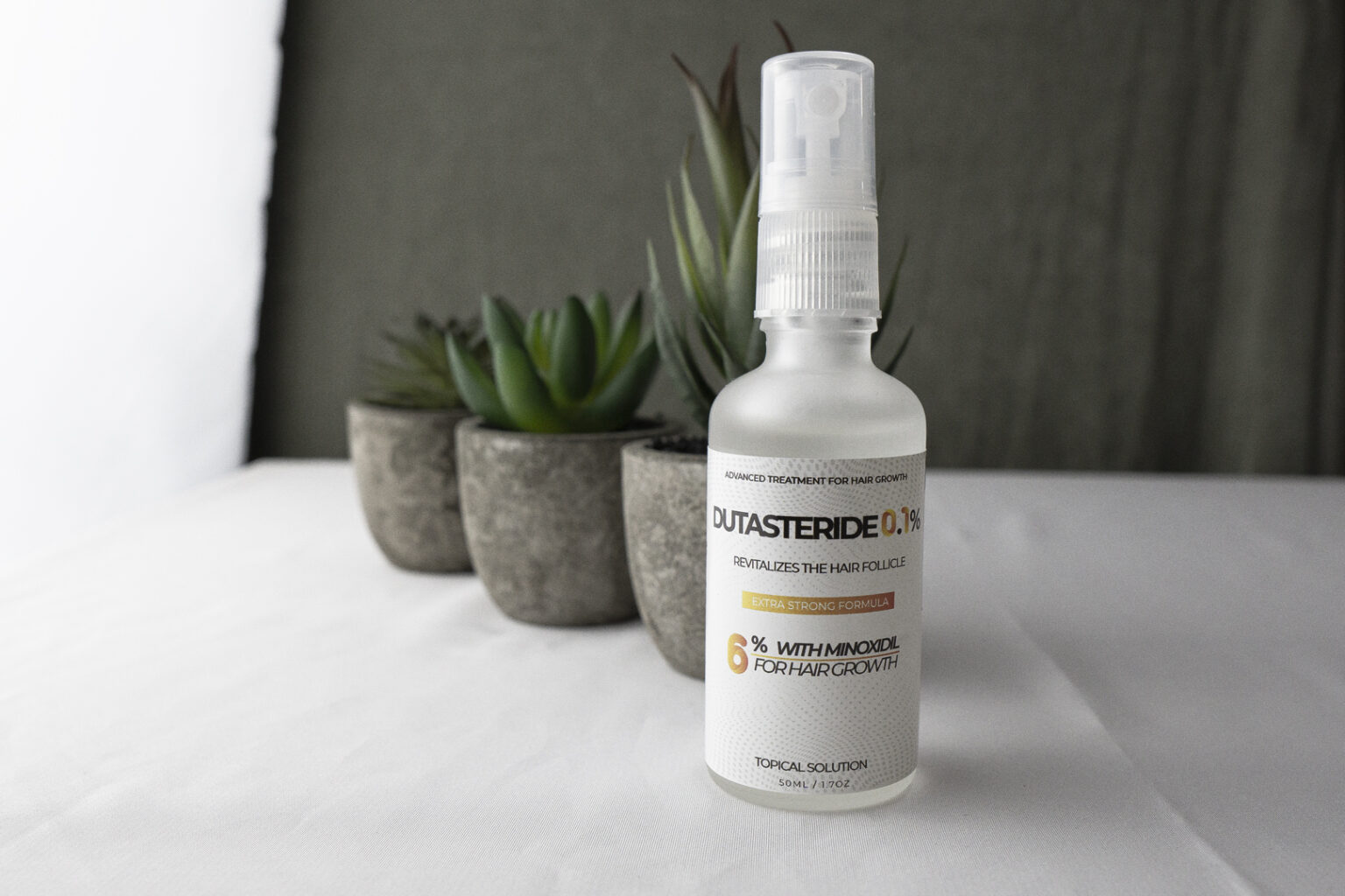 Minoxidil y Dutasteride tópico