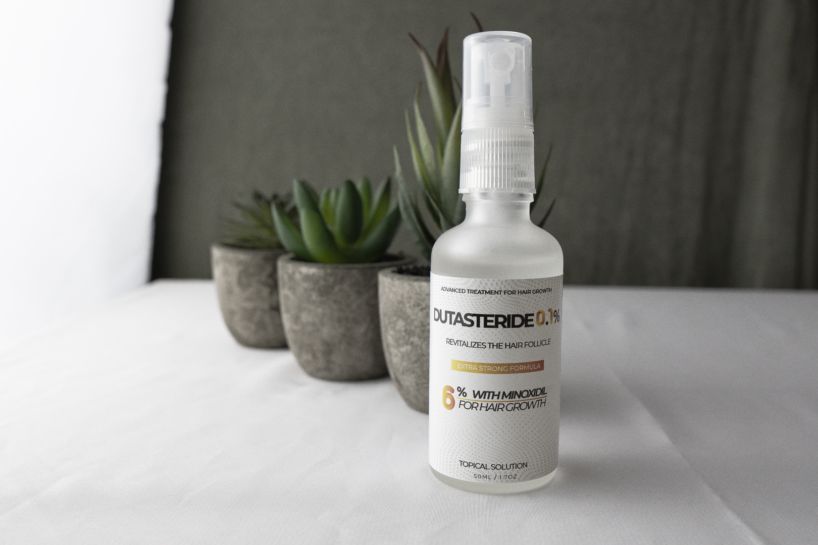 Minoxidil y Dutasteride tópico